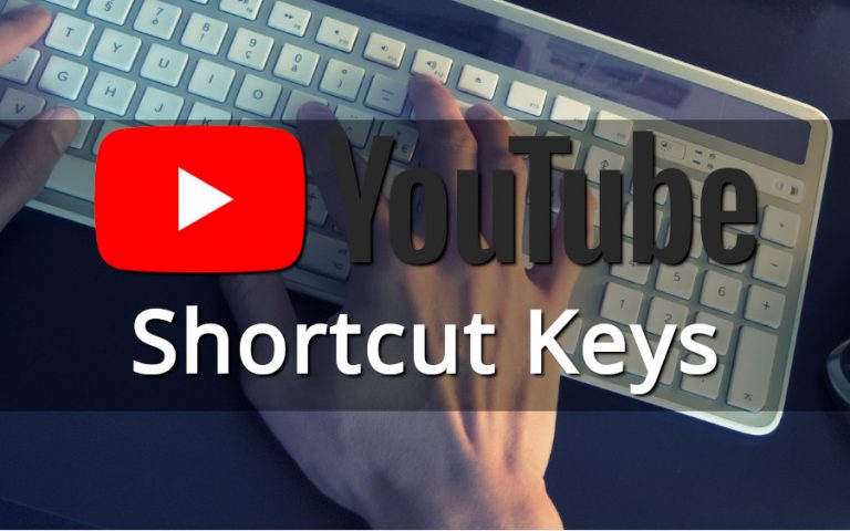 20 Youtube Shortcut Keys for you to master the Player | Seletronic