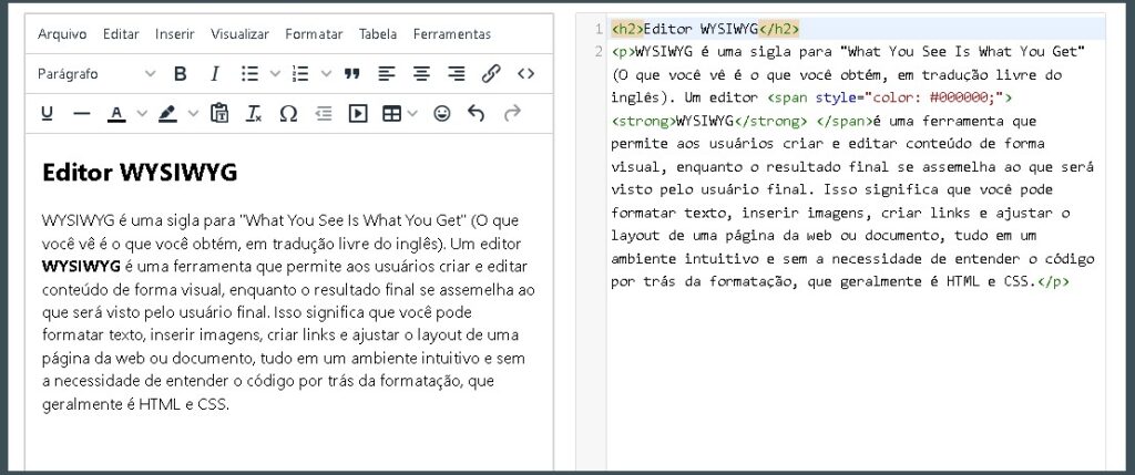 What is a WYSIWYG editor | Seletronic